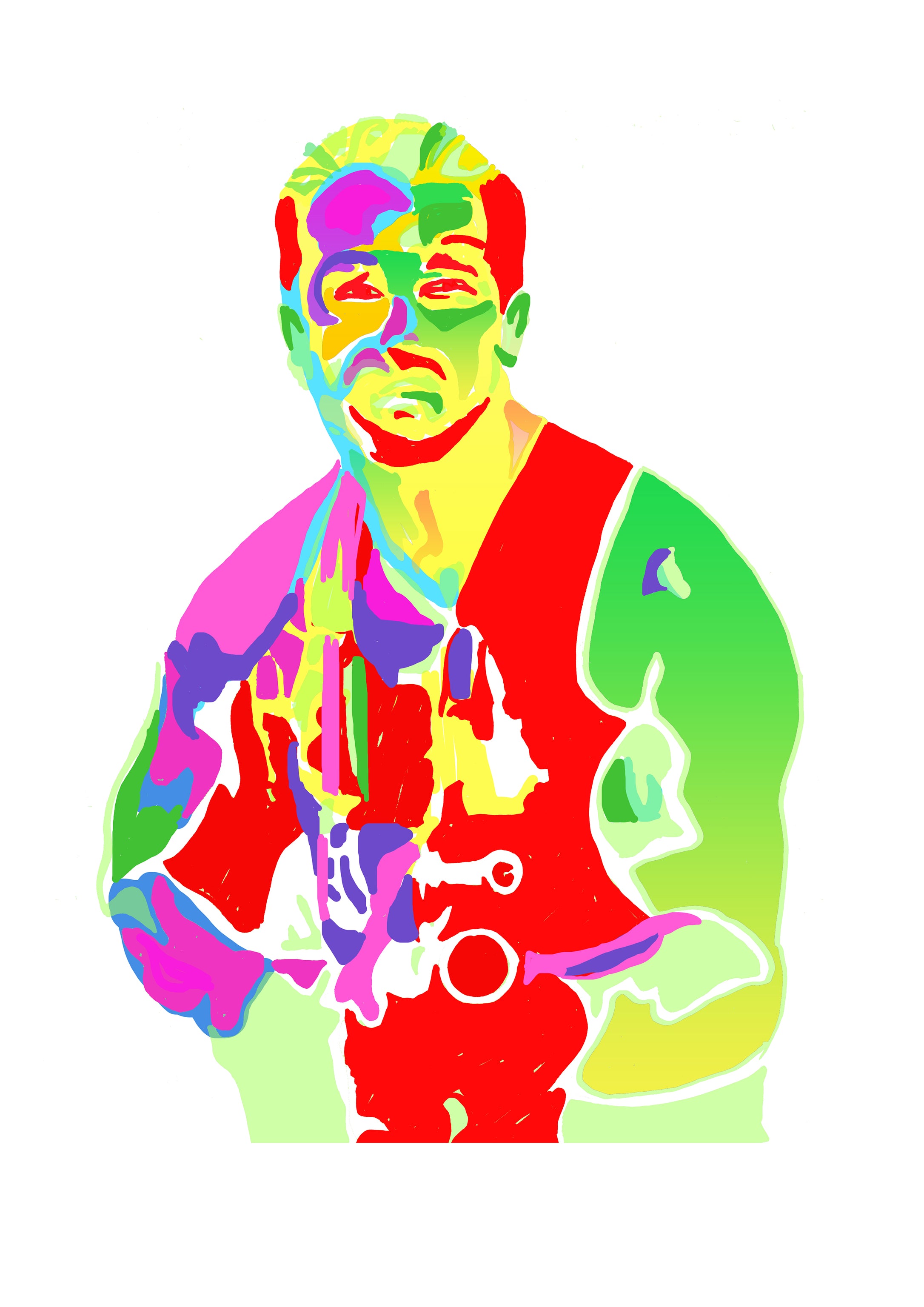 "Arnie Predator'' Art Print– El Famoso Prints
