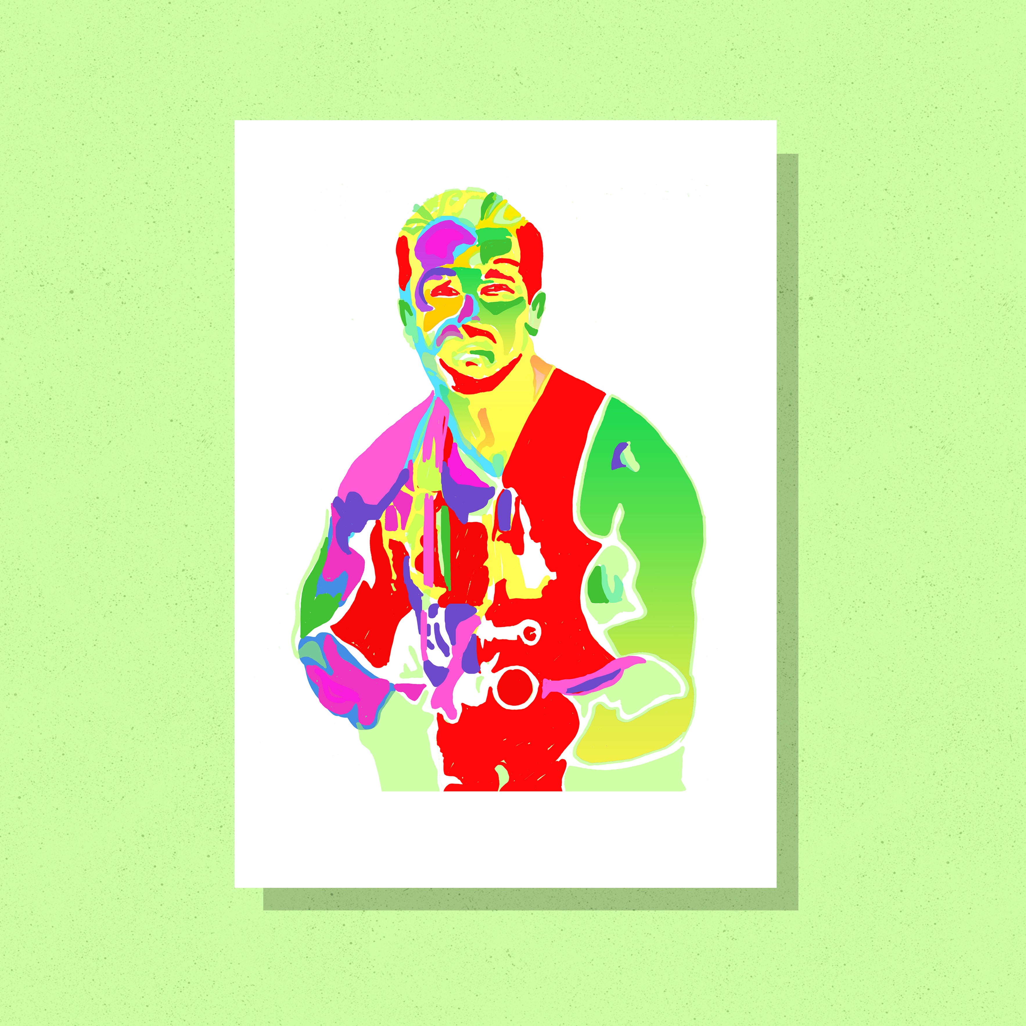 "Arnie Predator'' Art Print– El Famoso Prints