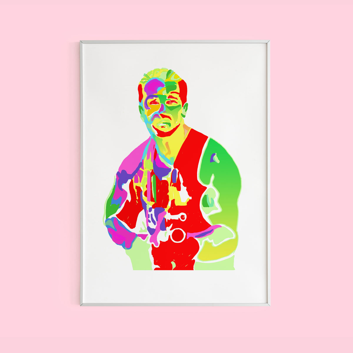 "Arnie Predator'' Art Print– Happy Hour Prints